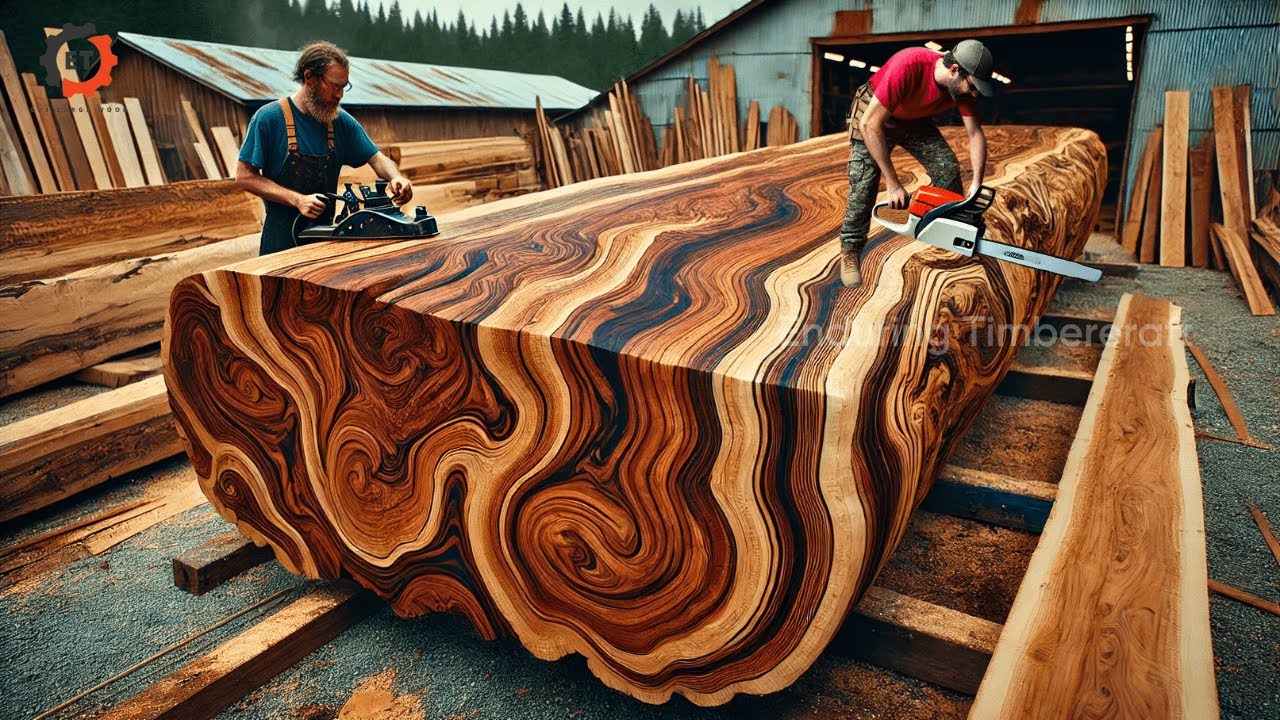 Explore The Giant Wooden Workshop: From Giant Wooden Trees To Luxurious ...